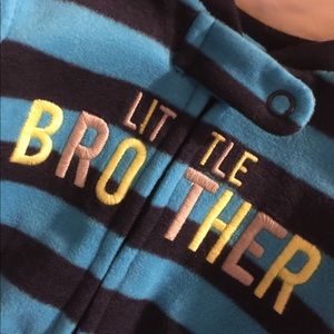 Carter's | One Pieces | Newborn Boy Little Brother Sleeper | Poshmark